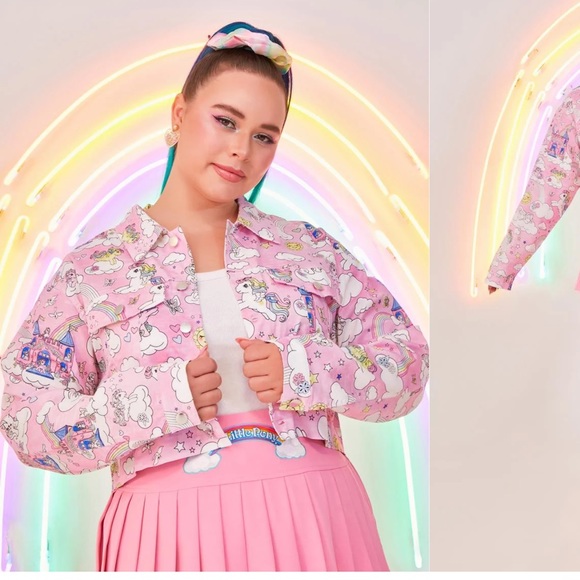 My Little Pony | Jackets & Coats | Dolls Kill X My Little Pony Truly Divine Skies Twill Trucker ...